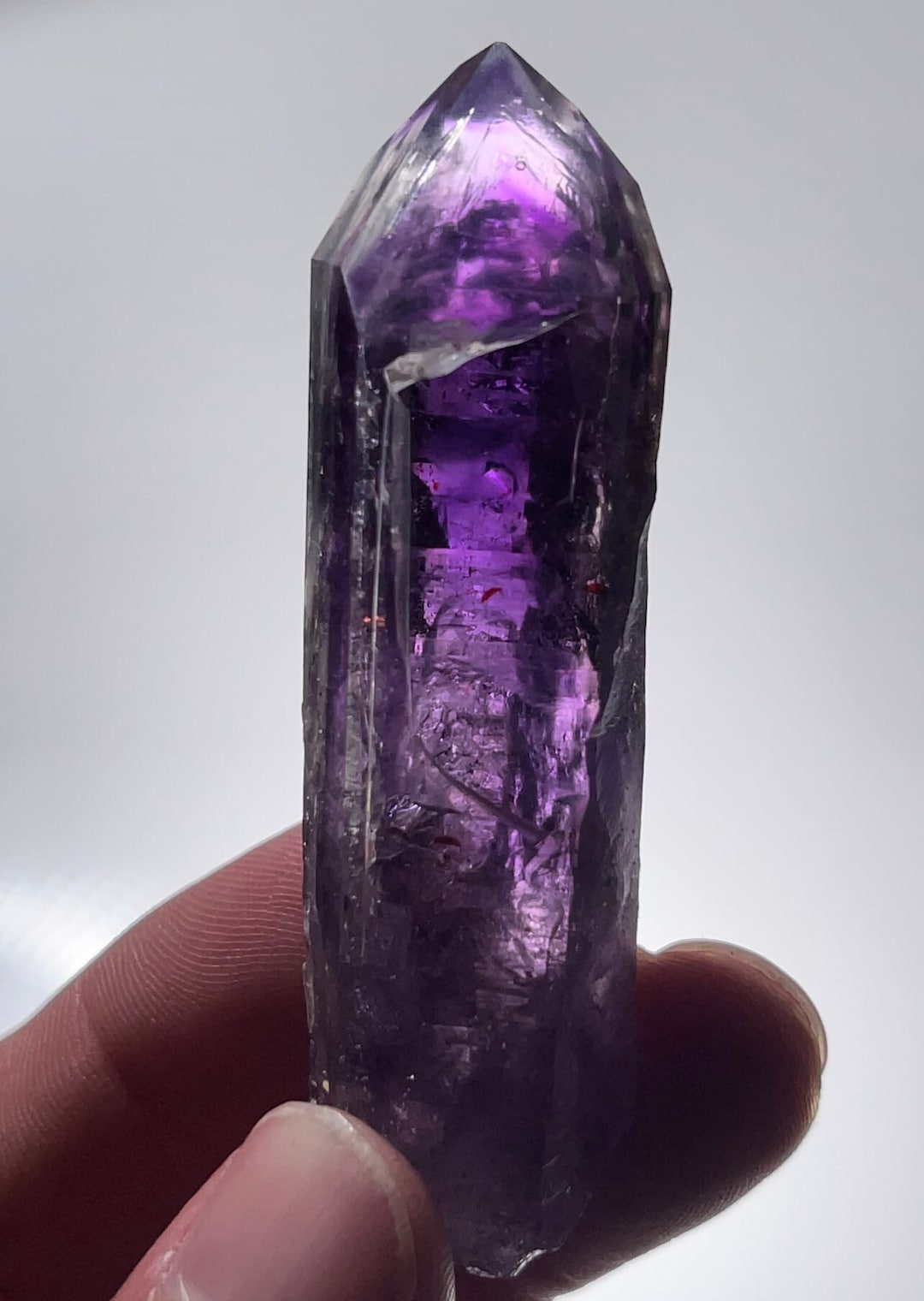 Skeletal Amethyst Scepter From Pinky Mine. Namibia. - Etsy