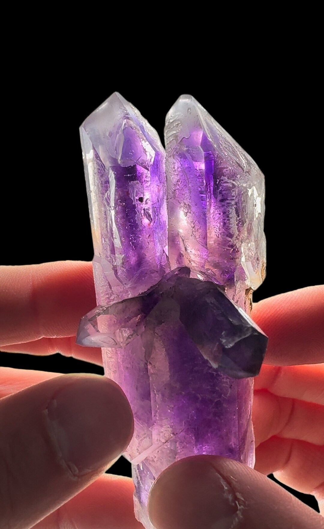 Skeletal Amethyst From Pinky Mine. Namibia - Etsy