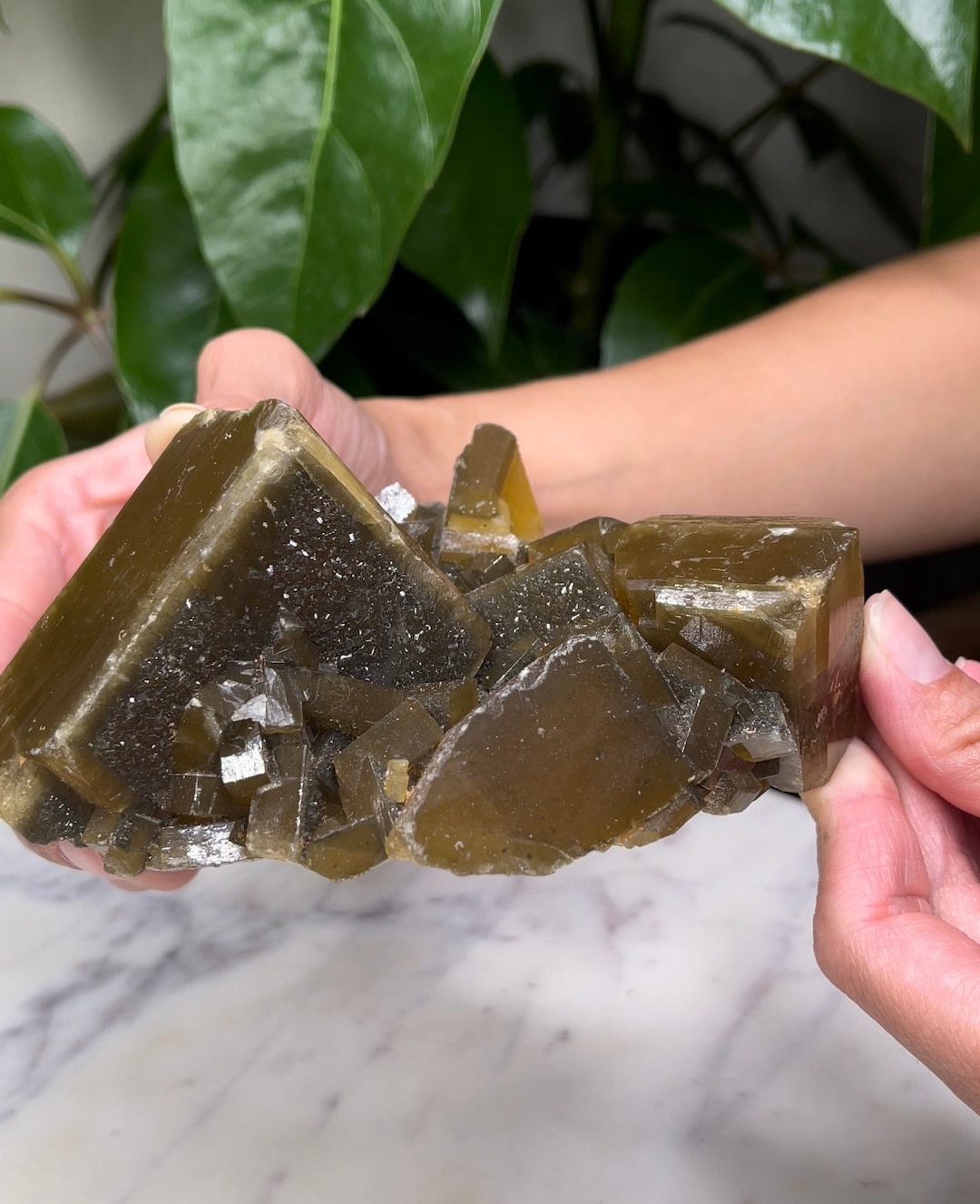 A Very Aesthetic Yellow Barite From Jiangxi Province, China.very Glassy ...