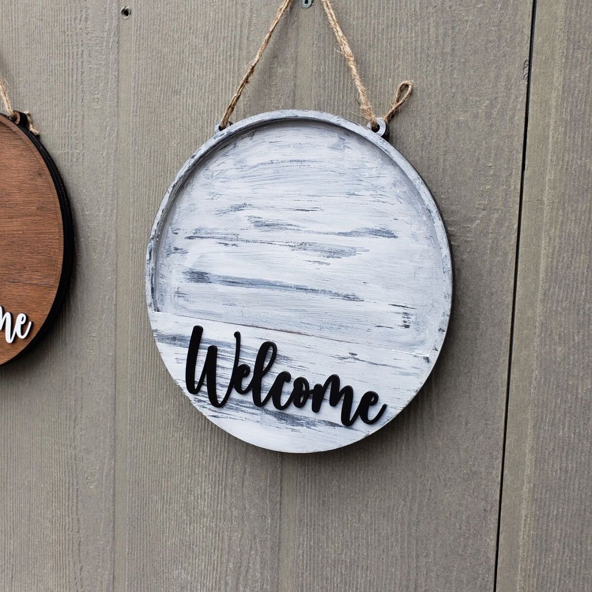 Welcome Interchangeable Sign Door Sign Wall Decor Welcome Sign for Door ...