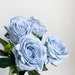 Velvet Roses dusty Blue Blue Roses Artificial Roses Blue Velvet - Etsy