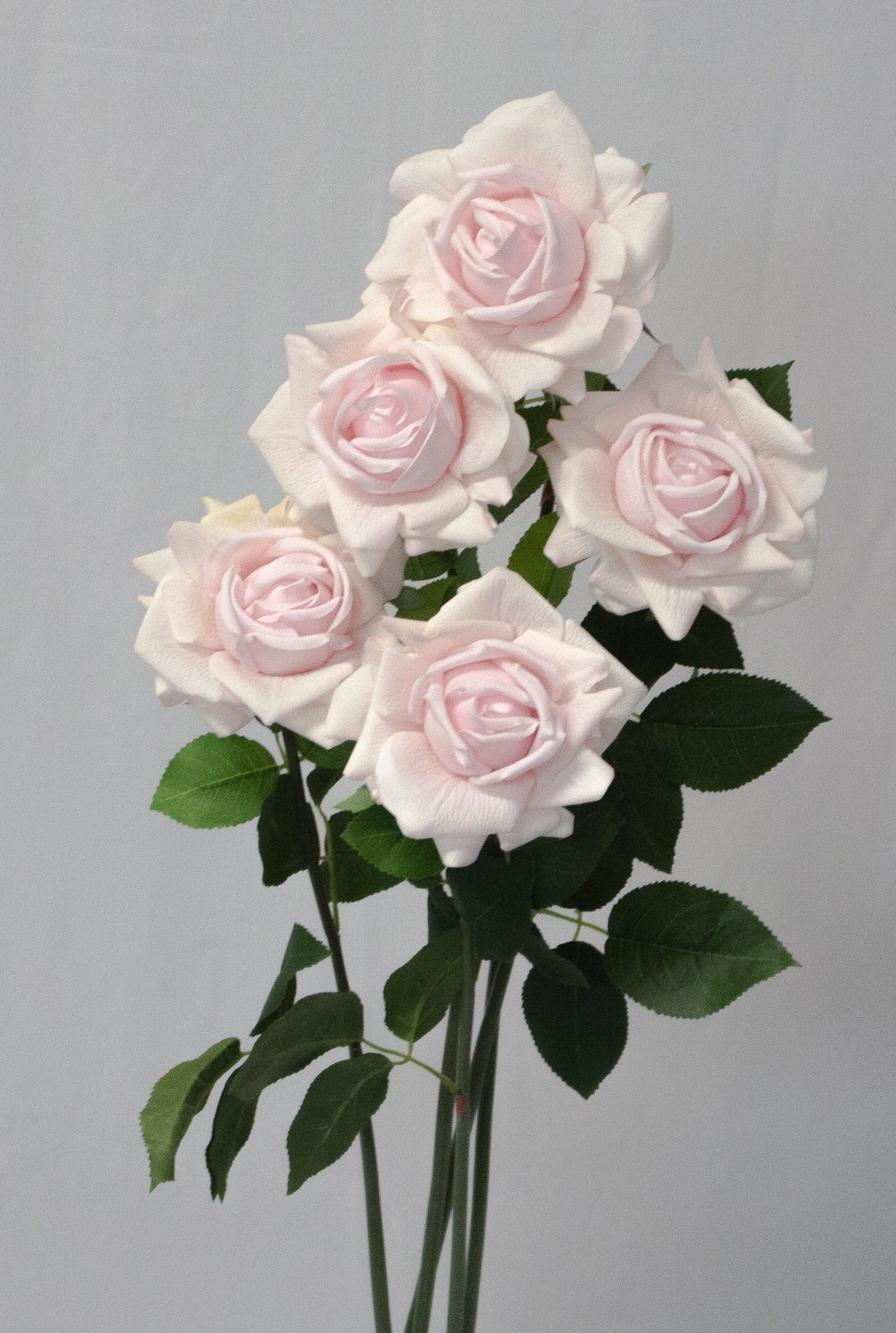 Real Touch Roses heavenly Pink Pink Roses Artificial Roses Silk Roses ...