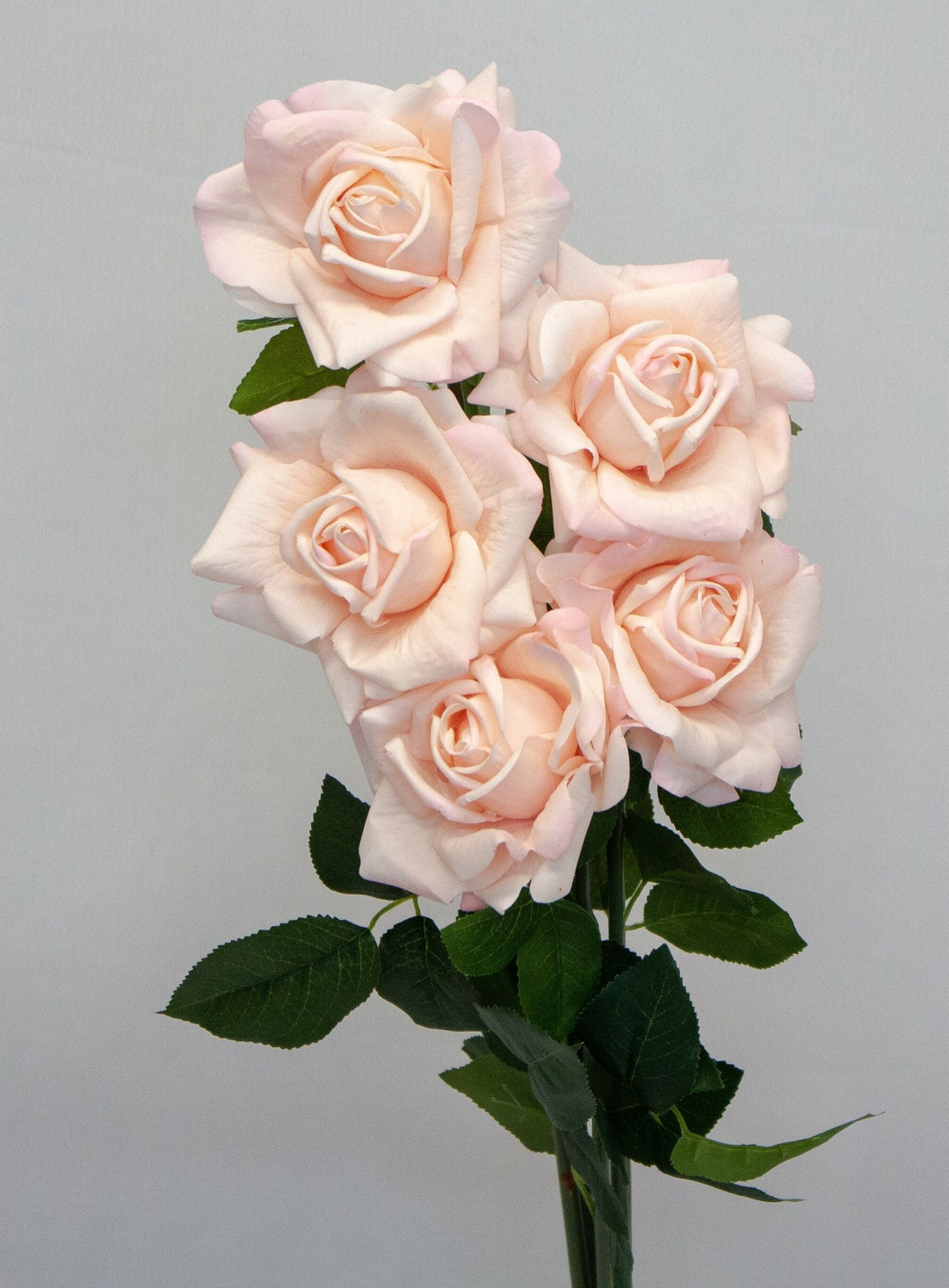 Real Touch Roses pink Salt Pink Roses Artificial Roses Silk Roses Roses ...