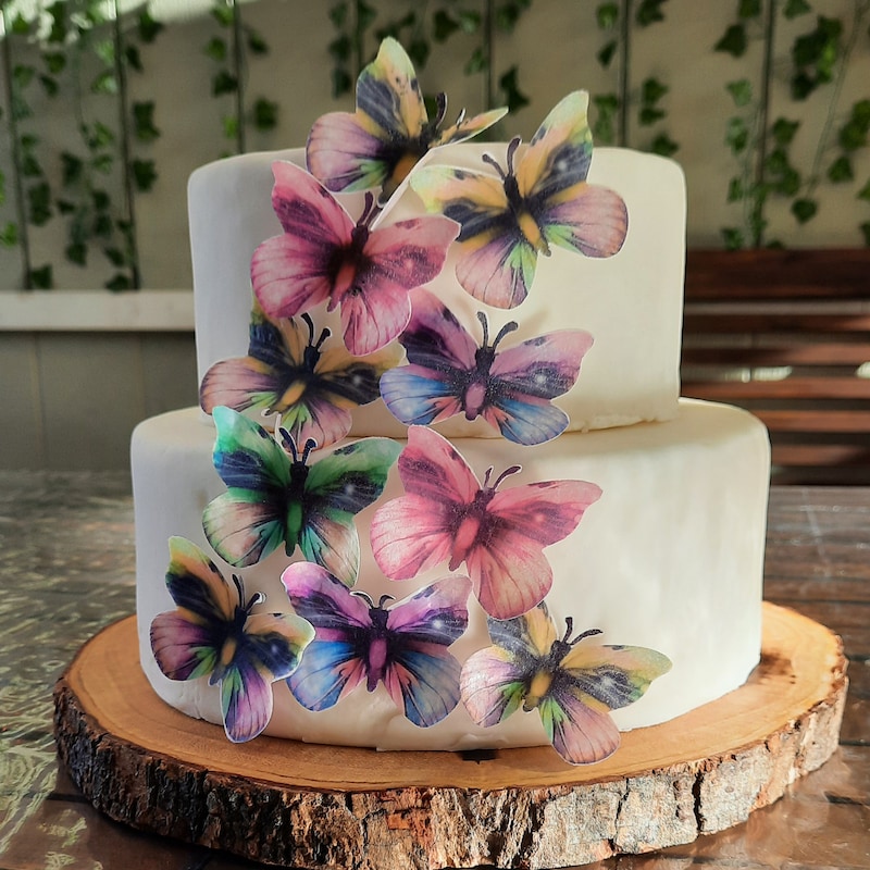 Wafer Paper Butterflies - Etsy