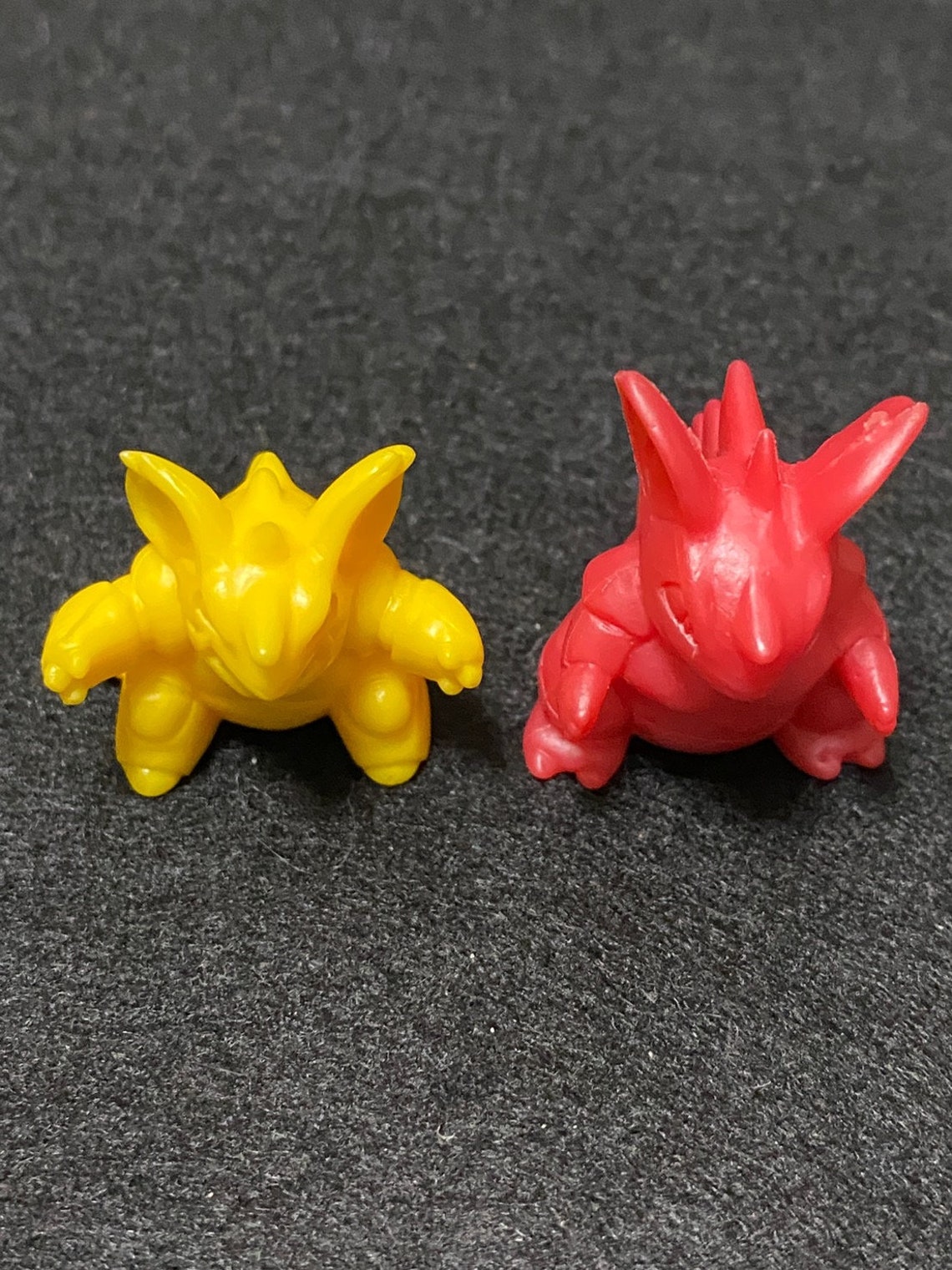 Nidoking Nidoqueen Pokemon Rubber Mini Figure Nintendo Pocket - Etsy