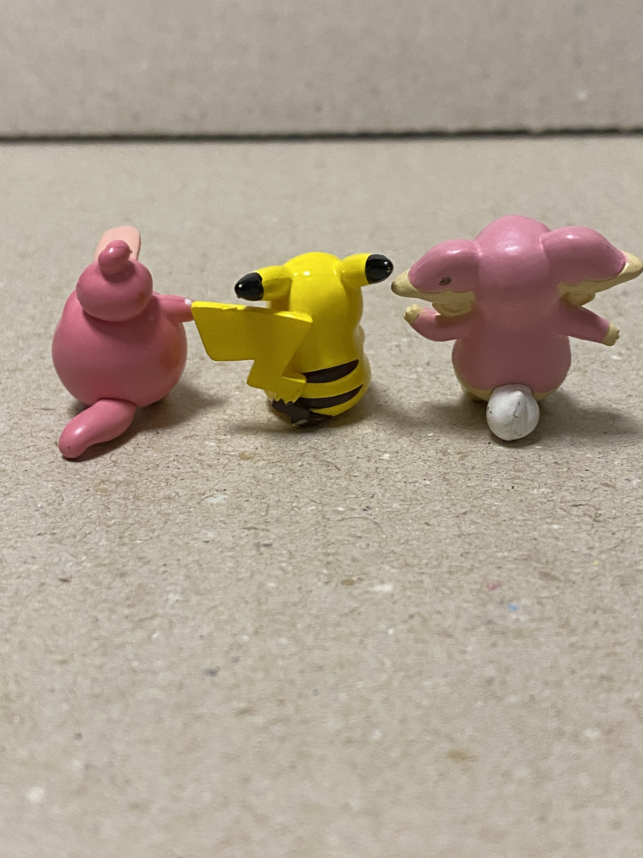Pikachu Lickilicky Audino Pokemon Mini Figure Nintendo Pocket - Etsy