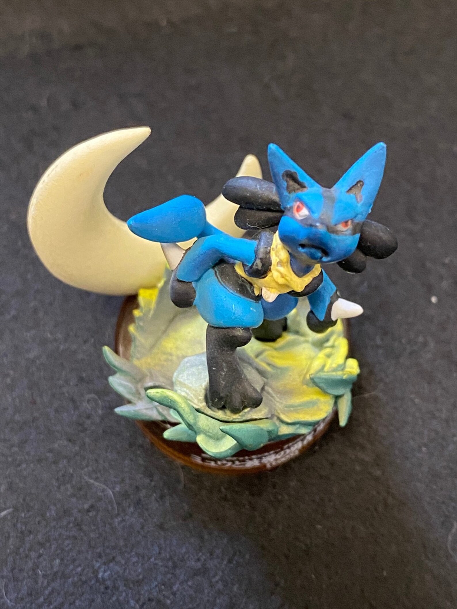Lucario Pokemon Figure Nintendo Pocket Monster Very Rare Japan | Etsy