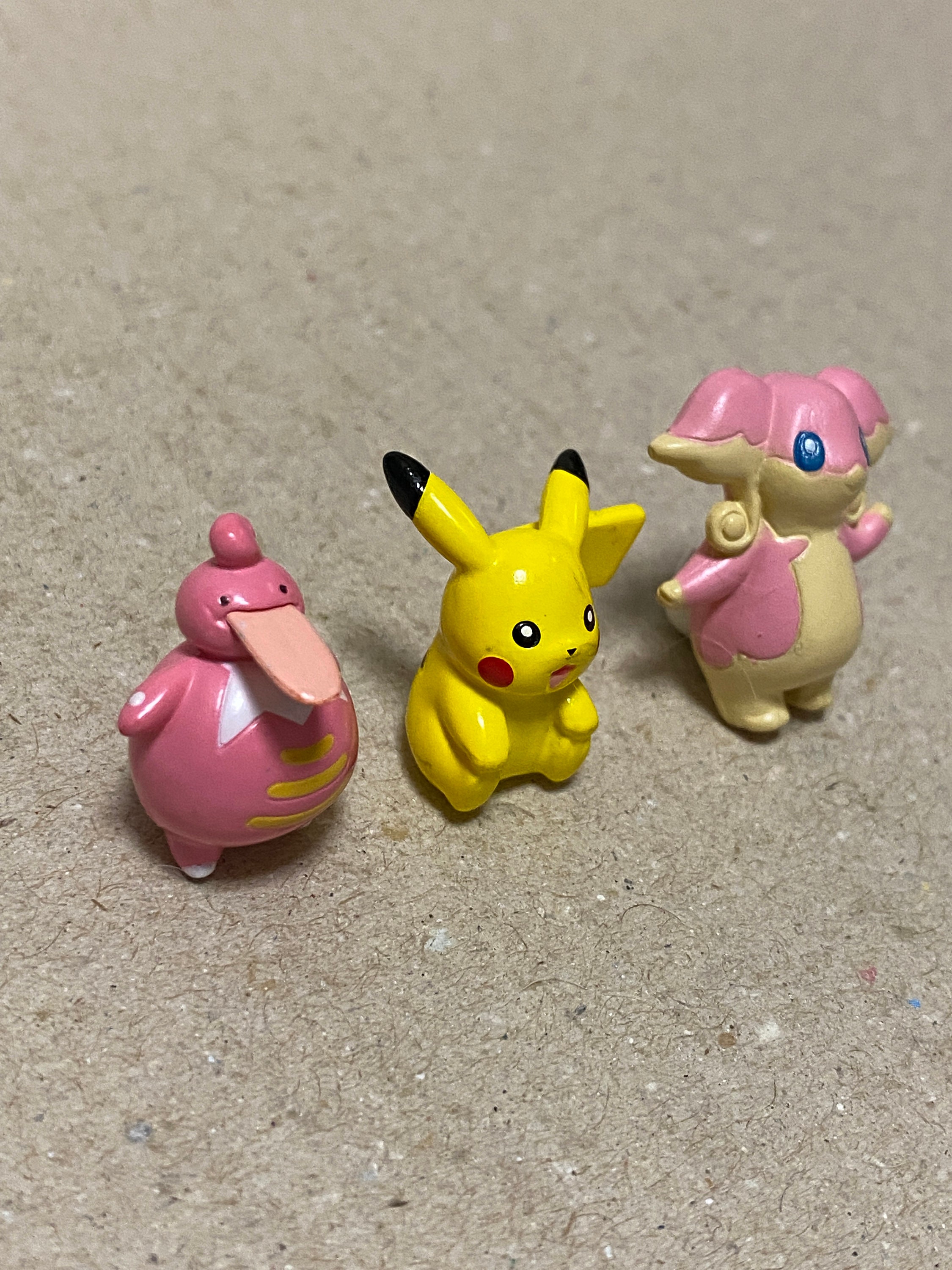 Pikachu Lickilicky Audino Pokemon Mini Figure Nintendo Pocket - Etsy