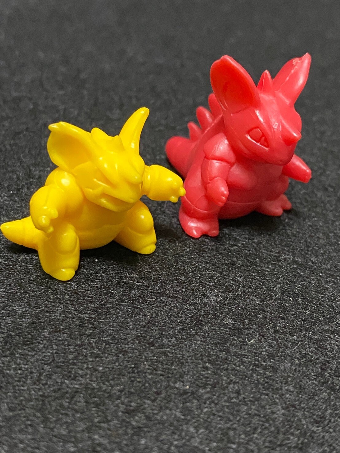 Nidoking Nidoqueen Pokemon Rubber Mini Figure Nintendo Pocket - Etsy
