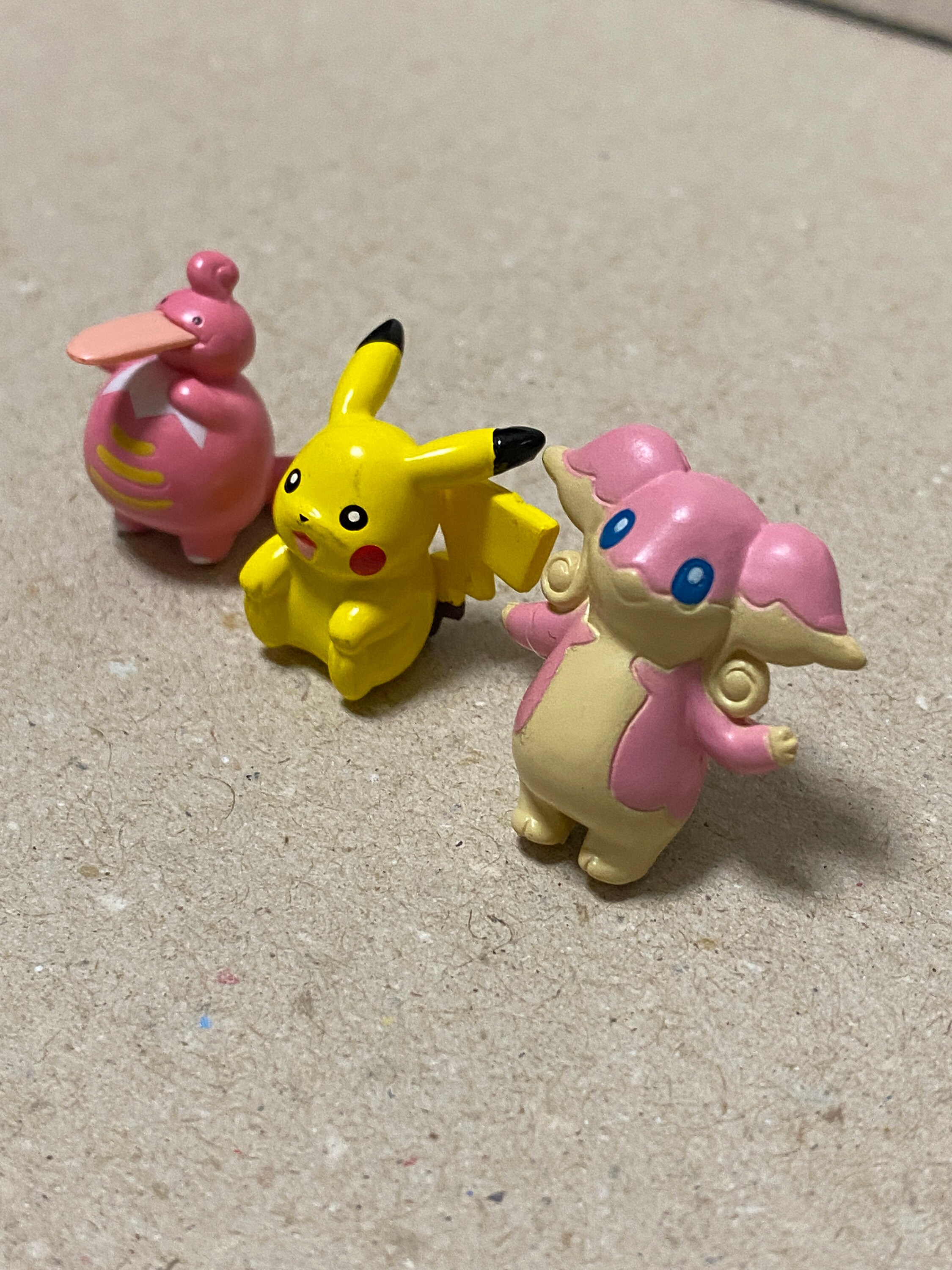 Pikachu Lickilicky Audino Pokemon Mini Figure Nintendo Pocket - Etsy