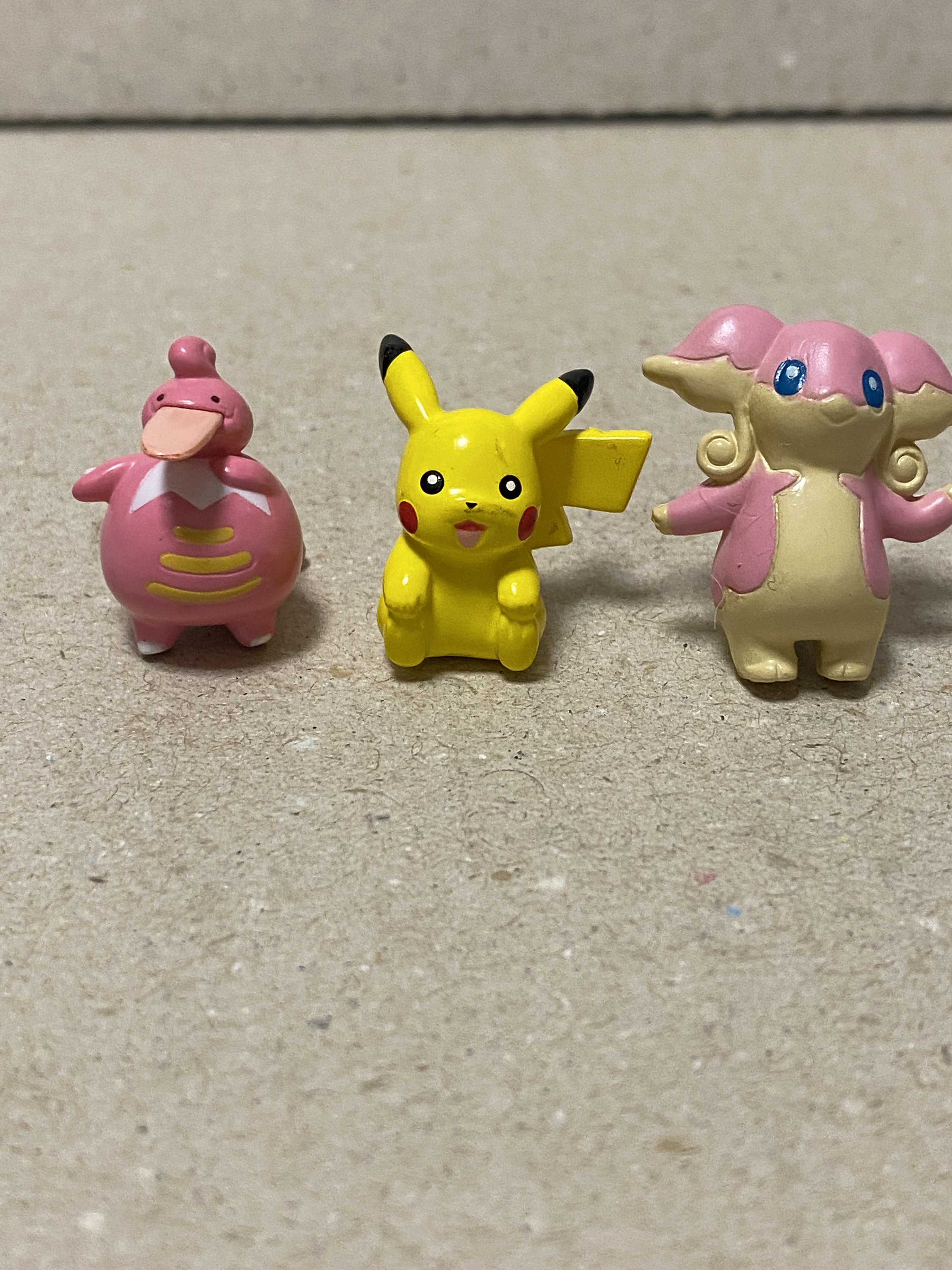 Pikachu Lickilicky Audino Pokemon Mini Figure Nintendo Pocket - Etsy