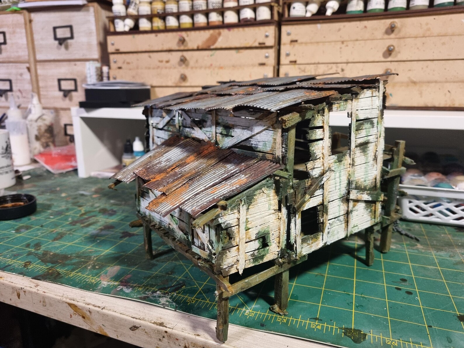 Swamp Shack Set - Terrain for Wargaming, Warhammer, Dnd and Tabletop ...
