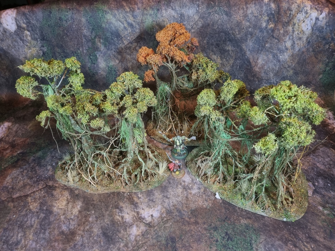 Swamp Trees - Terrain for Wargaming, Dnd, Warhammer and Tabletop Gaming ...