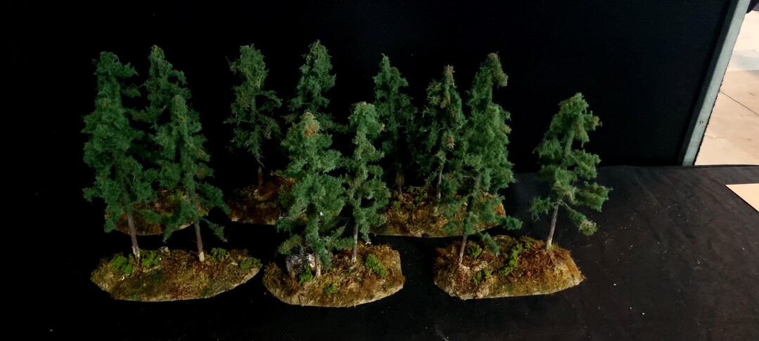 Pine Trees - Terrain for Wargaming, Dnd, Warhammer and Tabletop Gaming ...