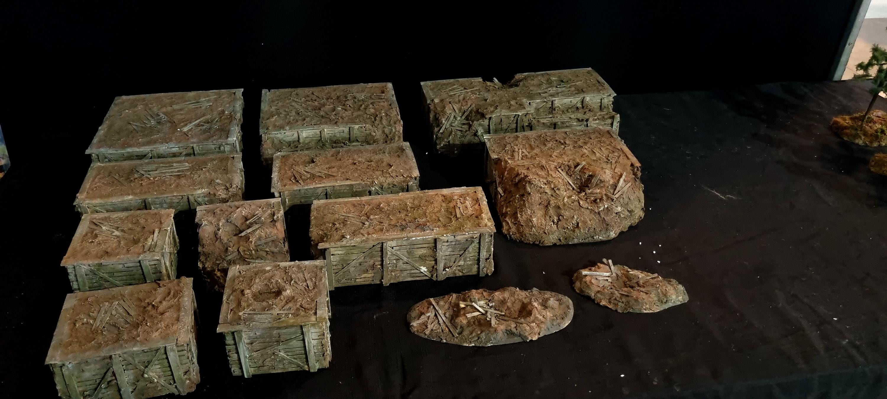 Modular Trench Set - Terrain for Wargaming, Dnd, Warhammer and Tabletop ...