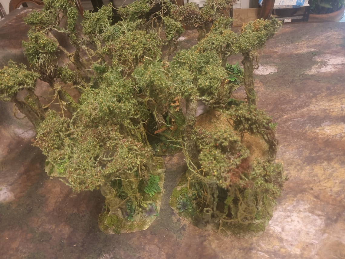 Rainforest Trees - Terrain for Wargaming, Dnd, Warhammer and Tabletop ...