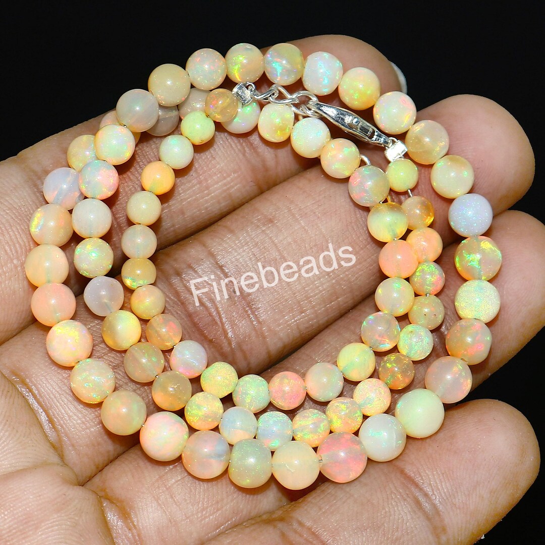 Top Quality Yellow Ethiopian Opal Balls 100% Natural Ethiopia Opal ...