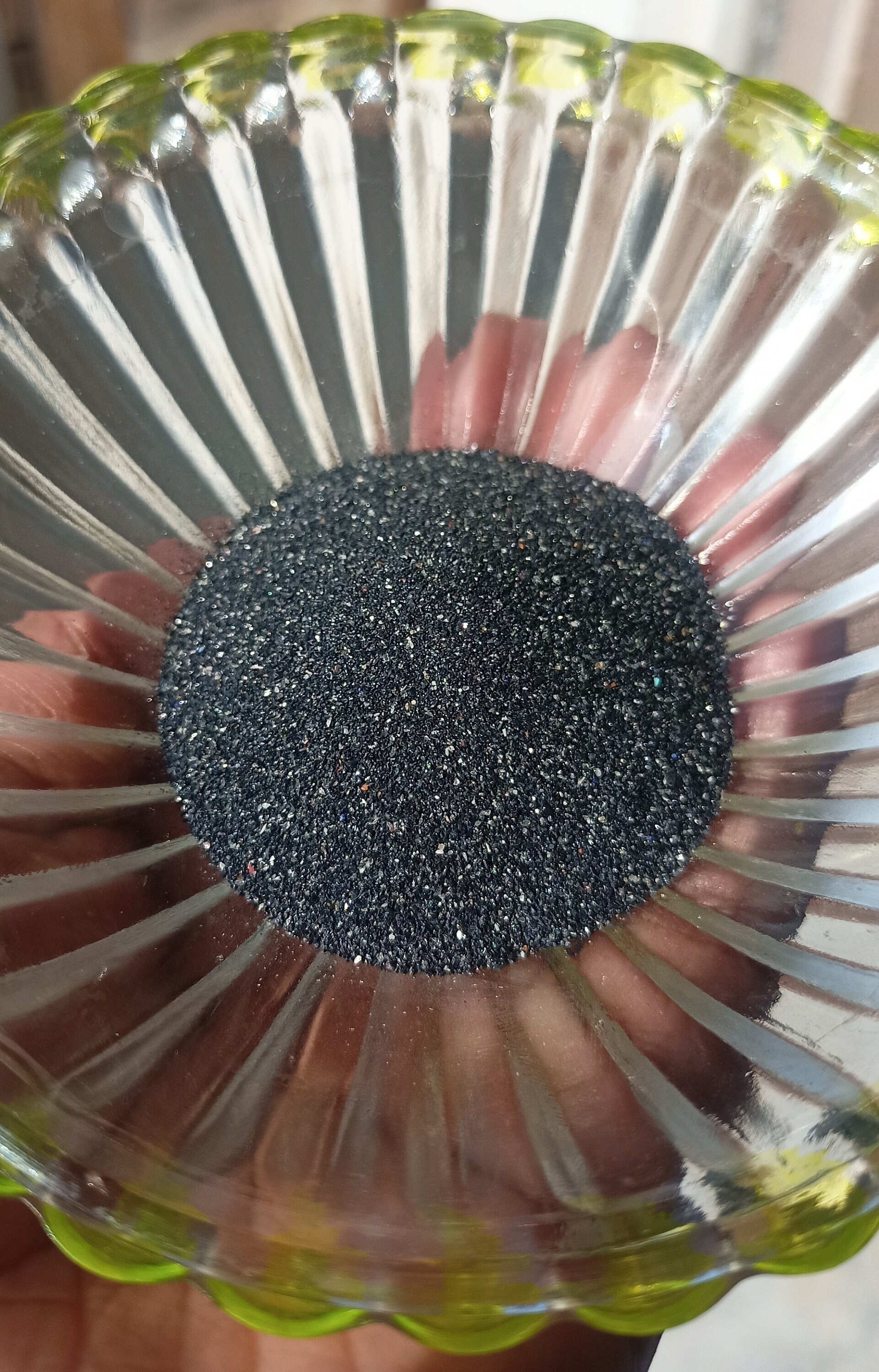 Natural Black Tourmaline Powder Super Fine Dust & Coarse - Etsy