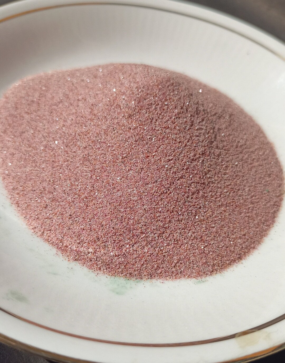 Natural Ruby Gemstone Crushed Fine Powder, Use for Mineral Art ...