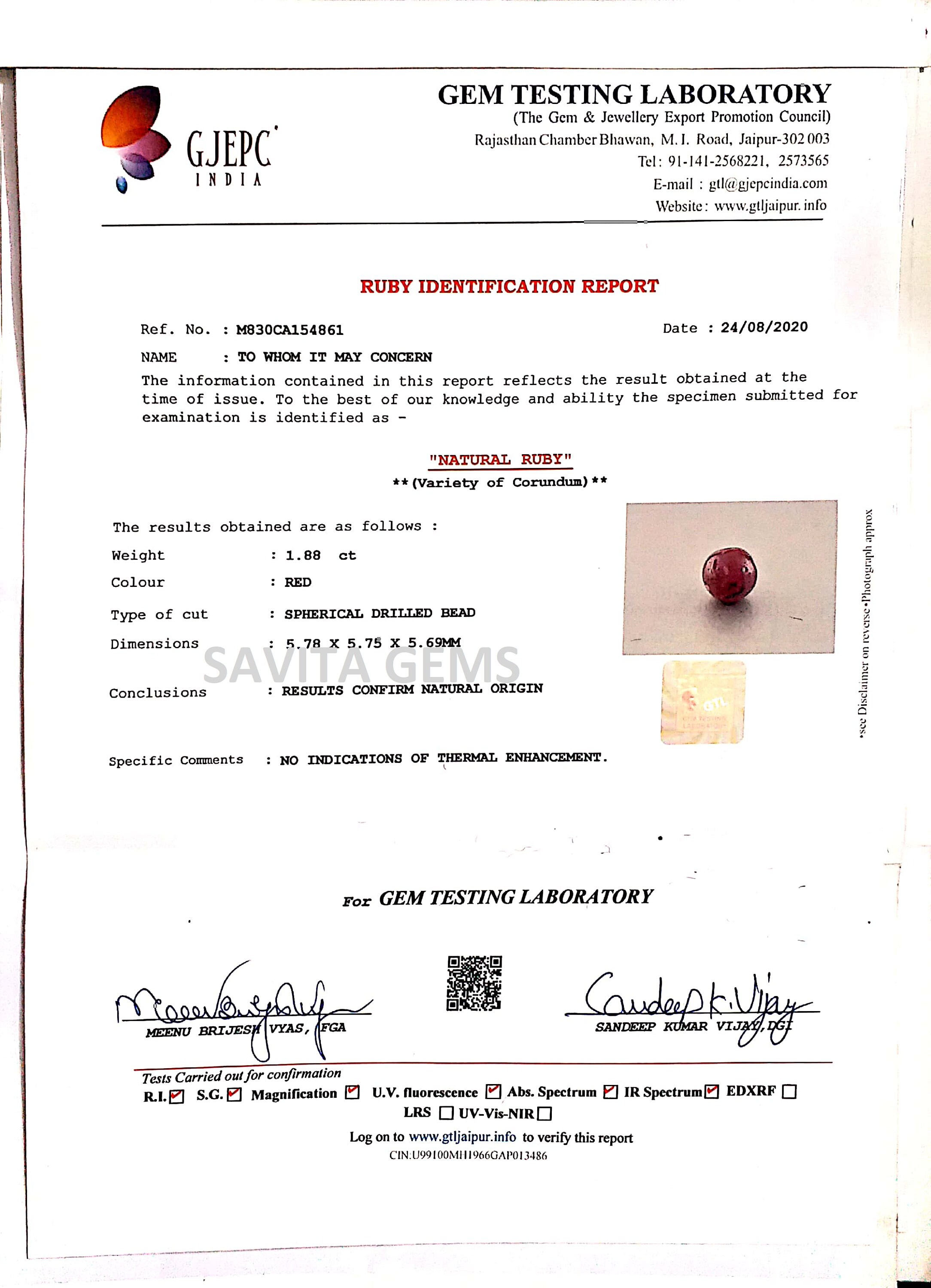 Natural Ruby Gemstone Crushed Fine Powder, Use for Mineral Art ...