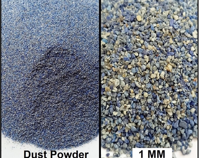 Natural Lapis Lazuli Powder, Lapis Crushed Inlay, Handmade,great for ...