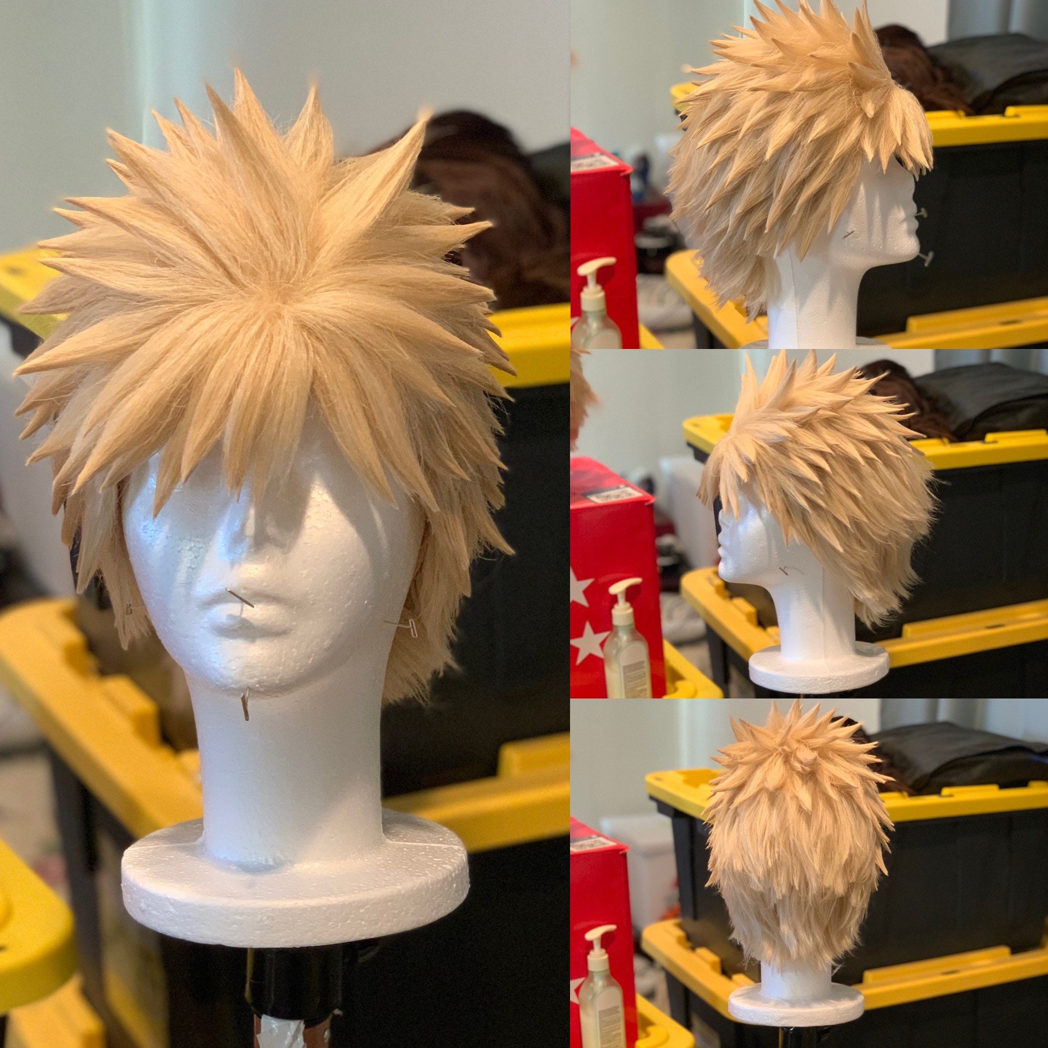 Cosplay Wig Inspired by BNHA Kacchan Aka Angry Boybakugo - Etsy Canada