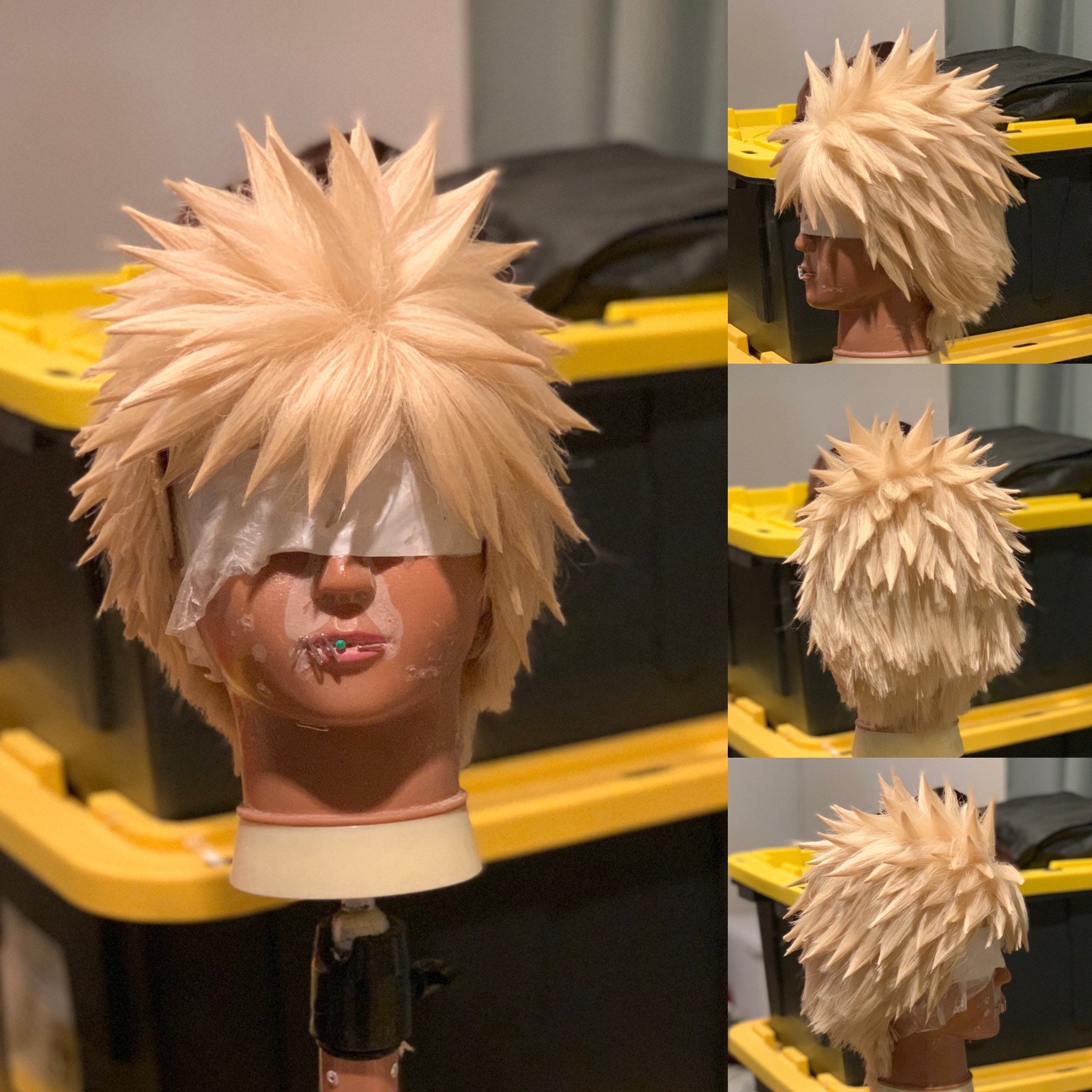 Cosplay Wig Inspired by BNHA Kacchan Aka Angry Boybakugo - Etsy Canada