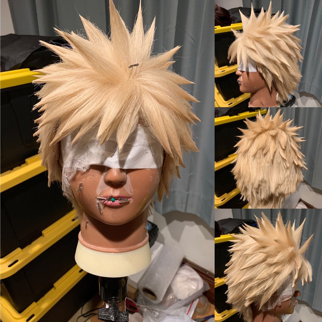 Cosplay Wig Inspired by BNHA Kacchan Aka Angry Boybakugo - Etsy Canada
