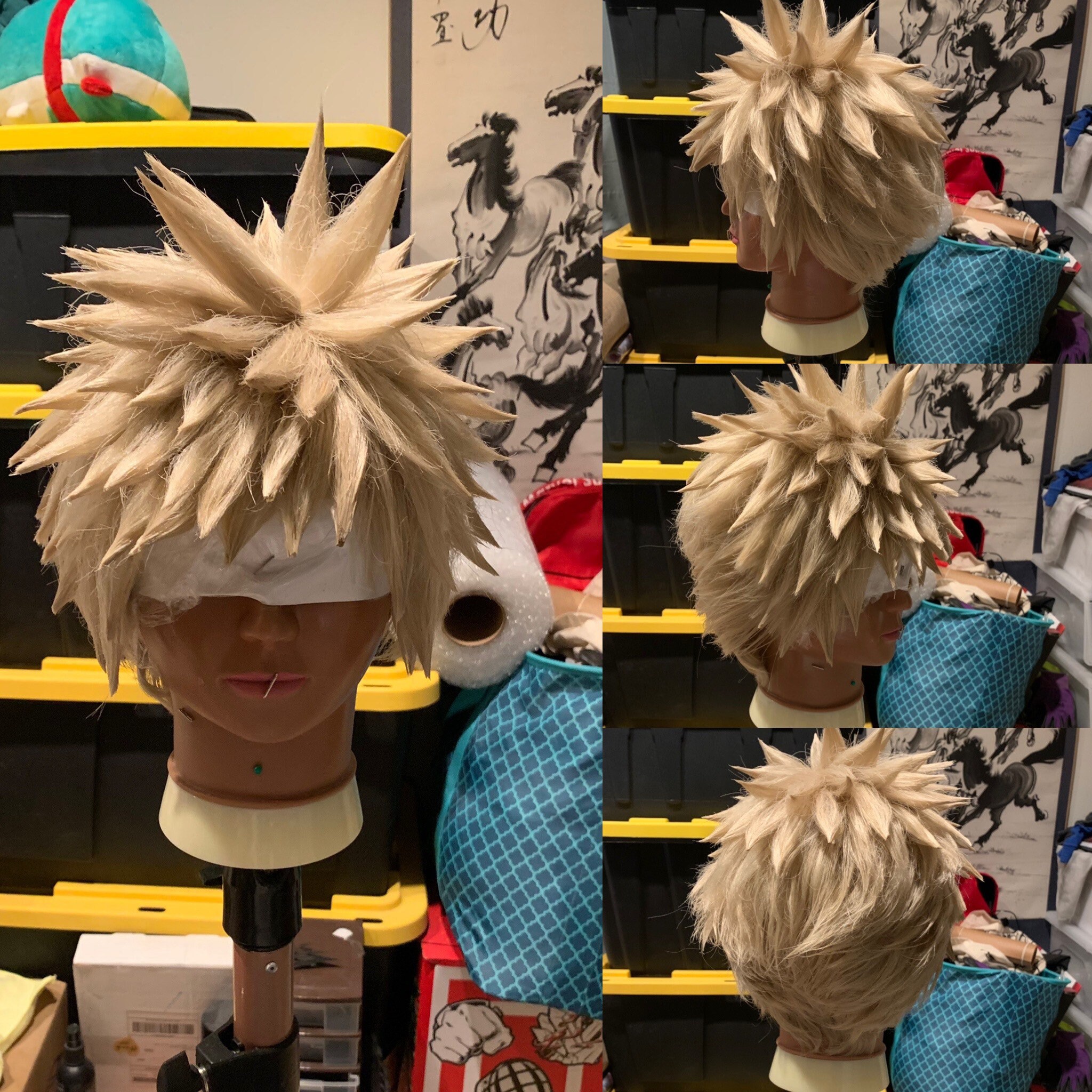 Cosplay Wig Inspired by BNHA Kacchan Aka Angry Boybakugo - Etsy Canada