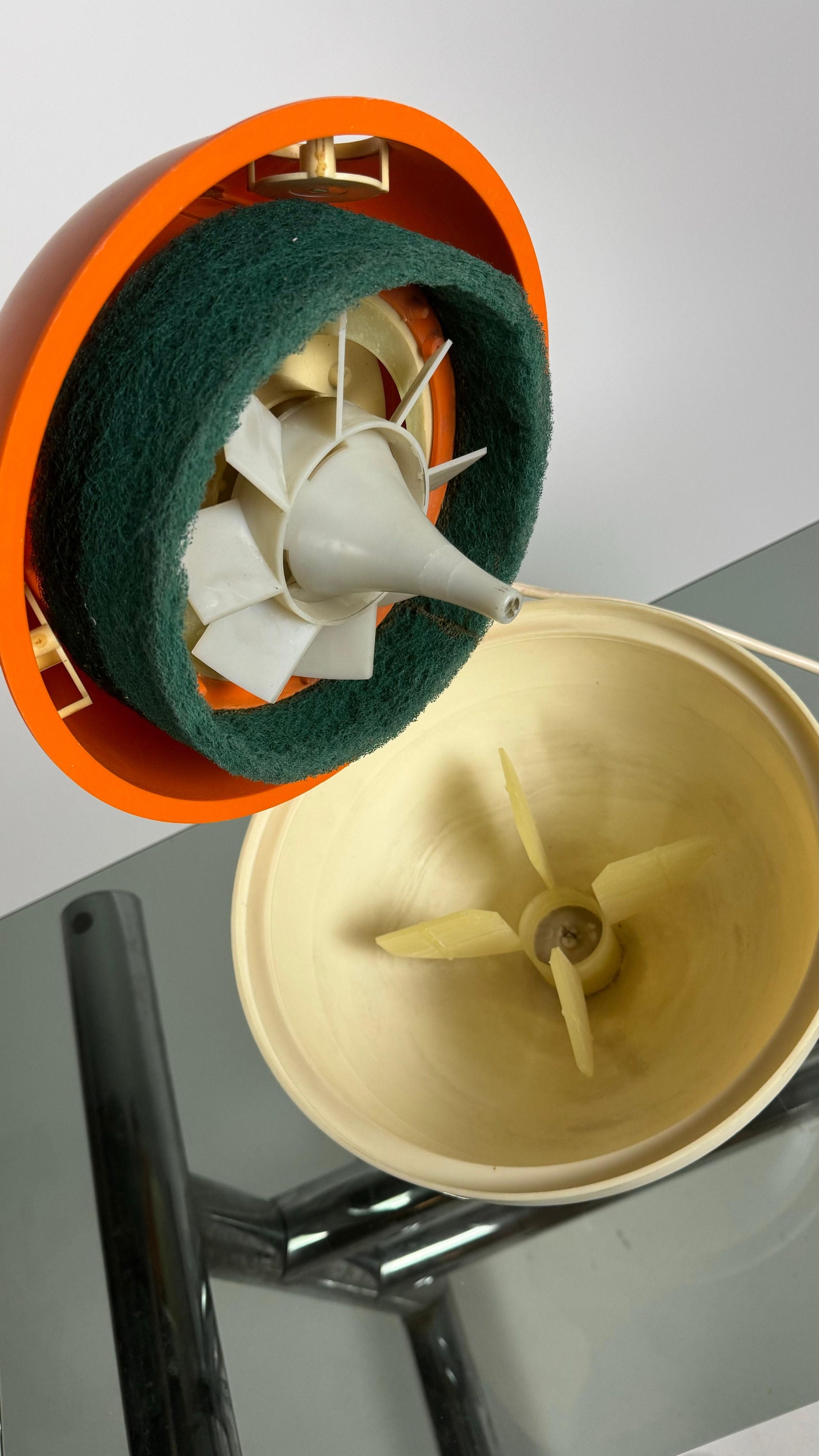 Space Age Orange 70s Home Appliances, Air Humidifier UFO Design/ Atomic ...