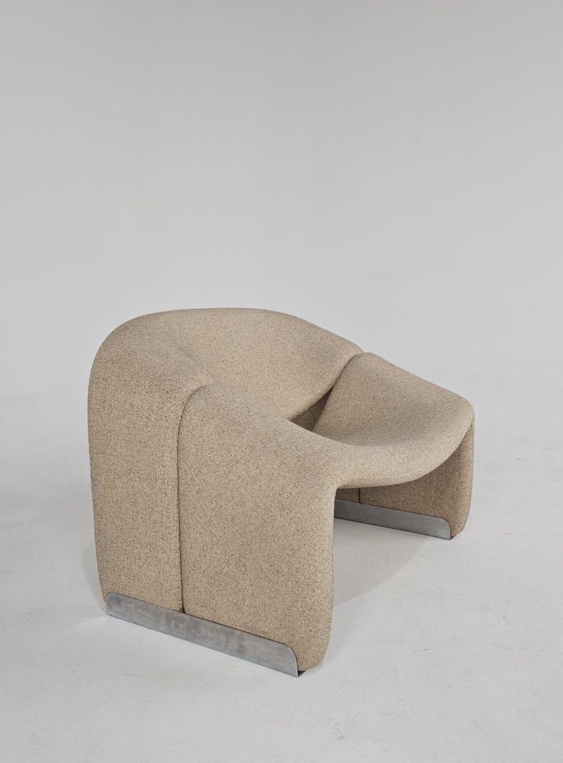 Pierre Paulin Groovy Chair - Etsy