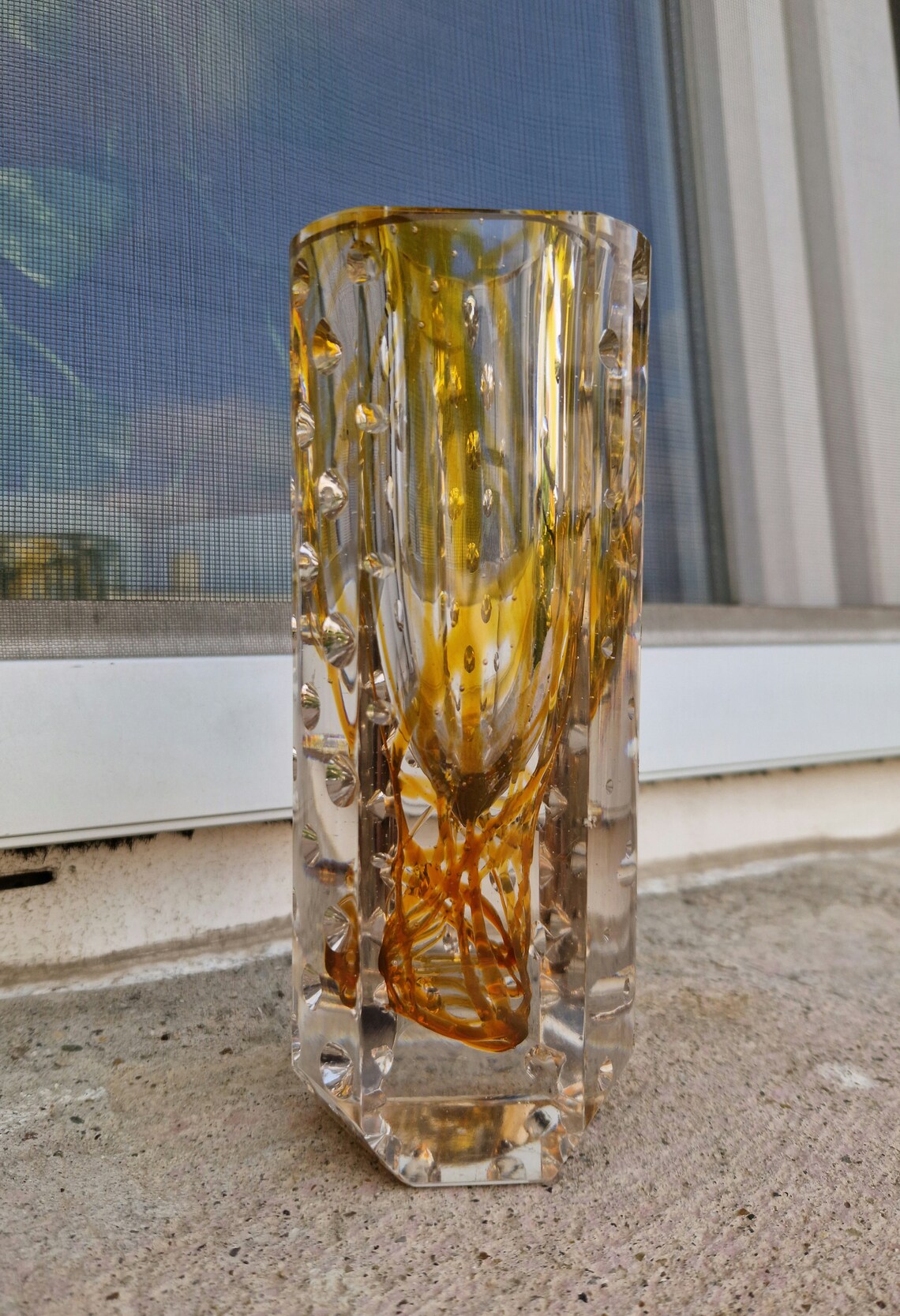 Rare Wonderfull Murano Glass Vase - Etsy