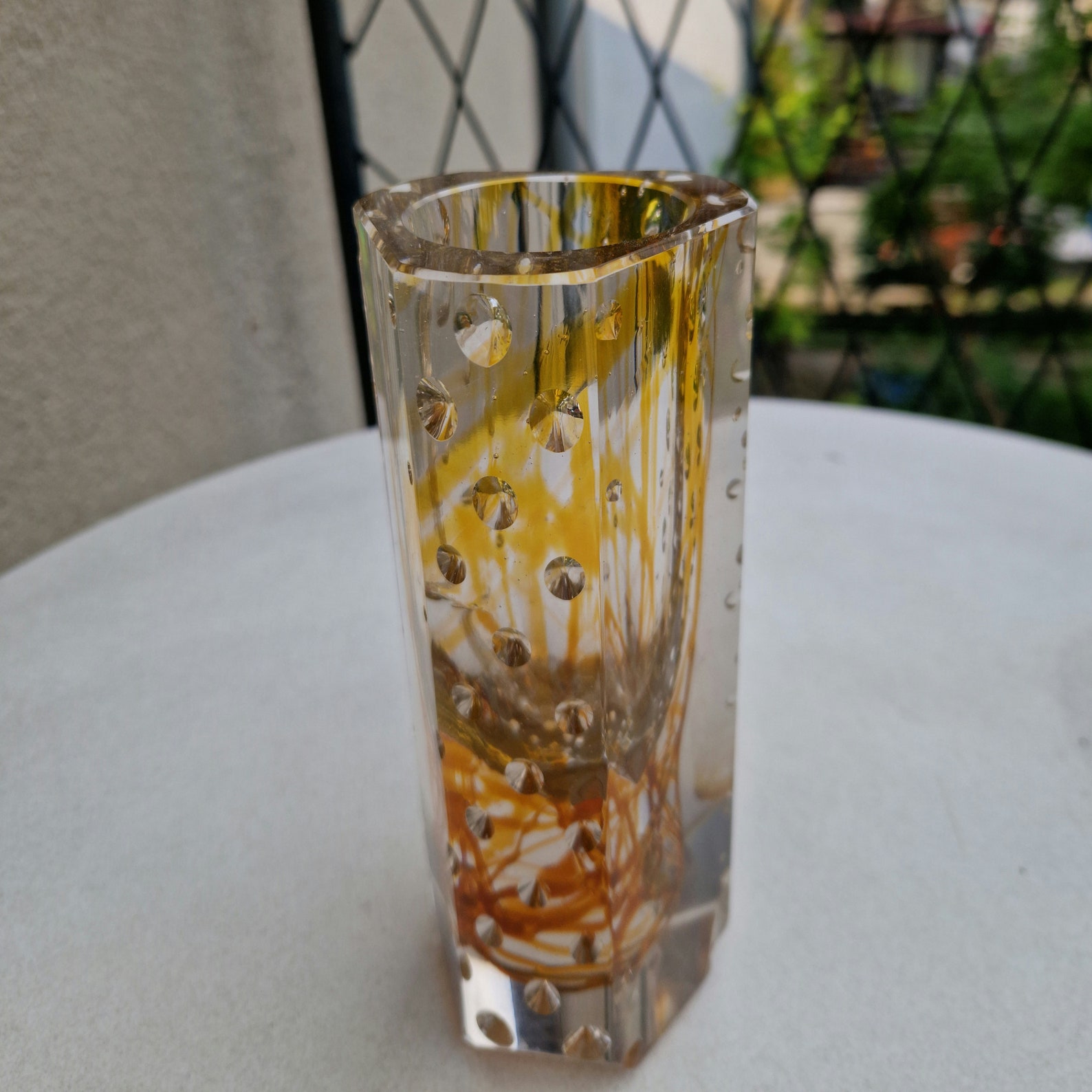 Rare Wonderfull Murano Glass Vase - Etsy