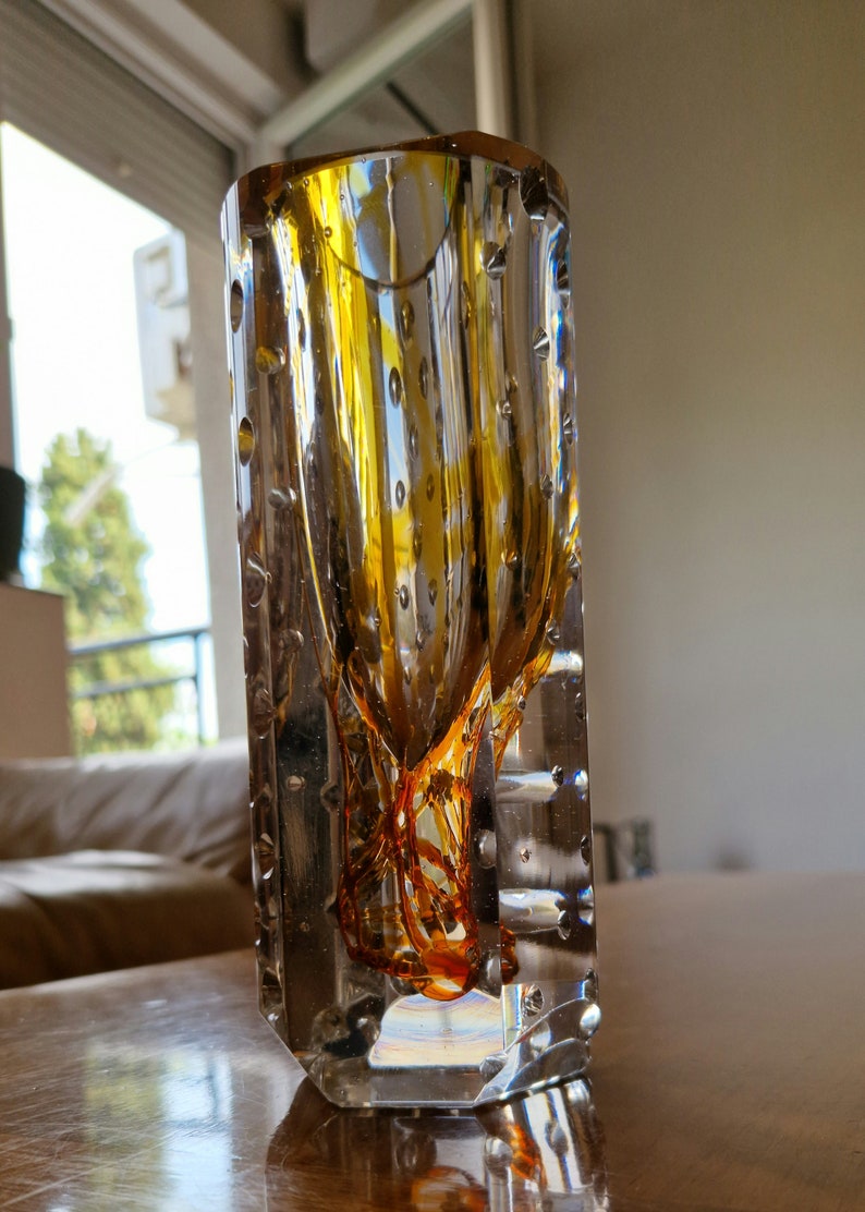 Rare Wonderfull Murano Glass Vase - Etsy