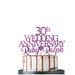 30th Wedding Anniversary Cake Topper Personalised Anniversary - Etsy