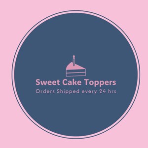 Sweet 16th Custom Cake Topper Personalised Glitter Card Gift Decoration ...