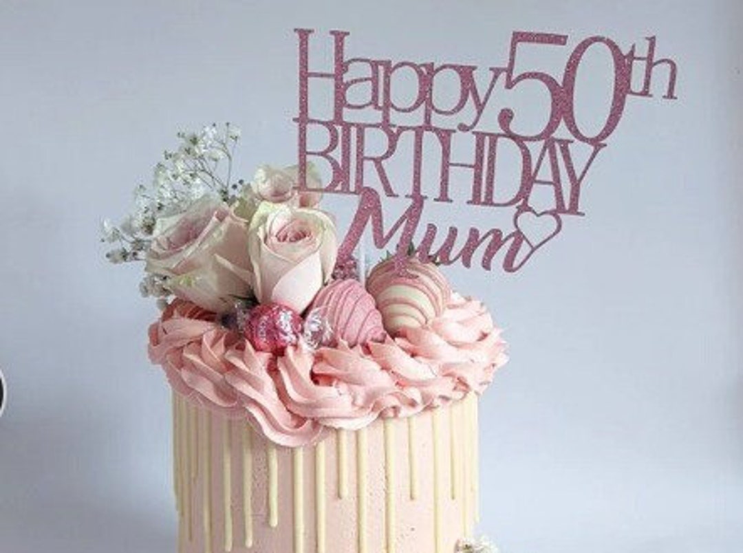 60th Birthday Cake Topper Birthday Cake Topper Cake Topper - Etsy