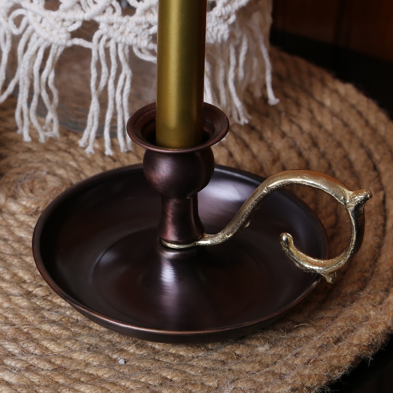 Vintage Old Candle Holder - Etsy