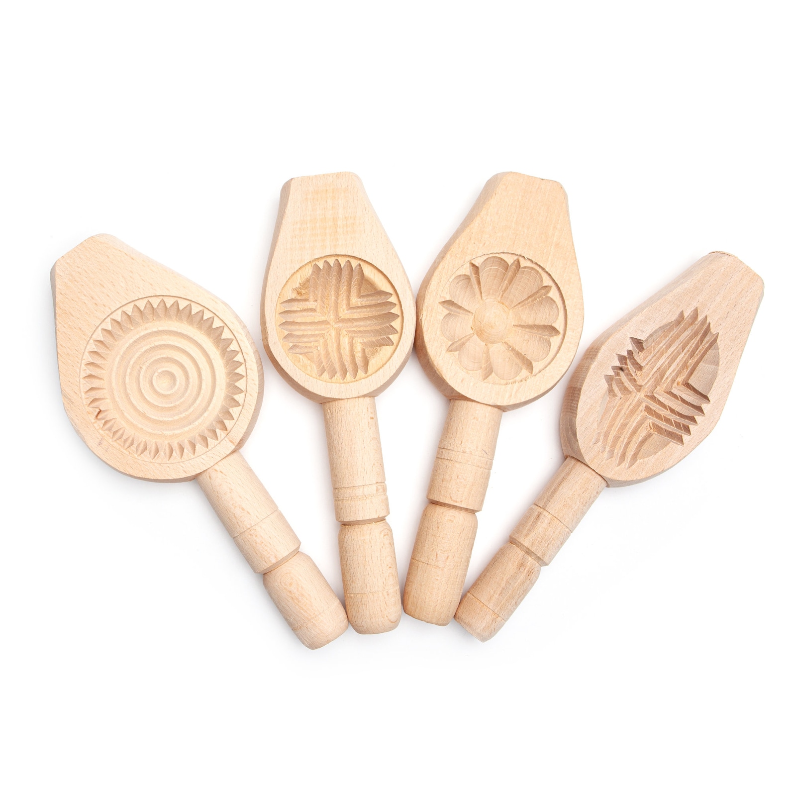 Traditional Hand Carved Wooden Cookies Mould, Cake & Pastry Maamoul ...