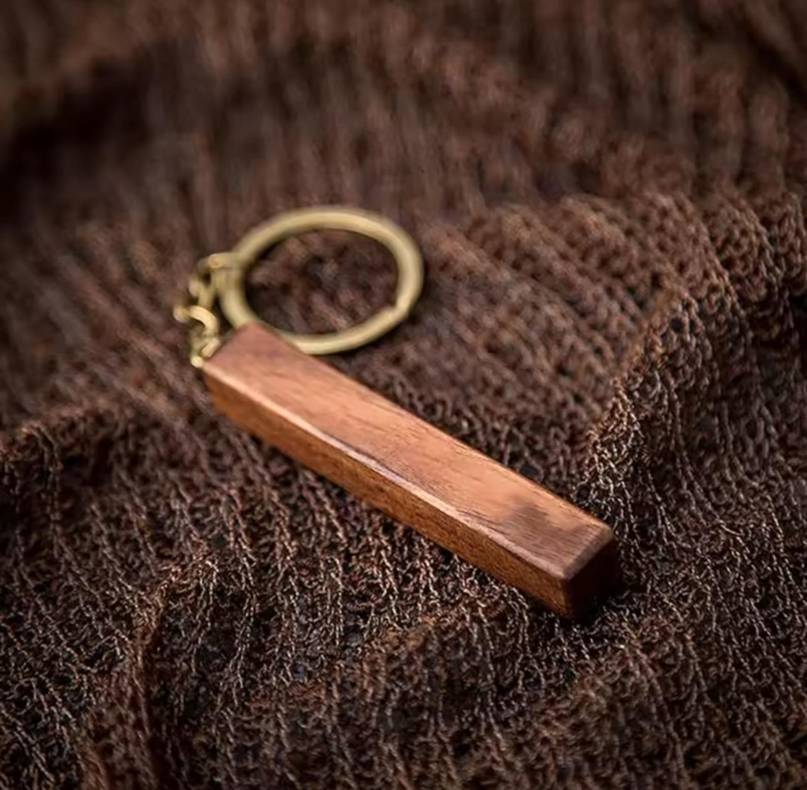 5 PCS Walnut Blank Wooden Keychain for Laser Engraving - Etsy