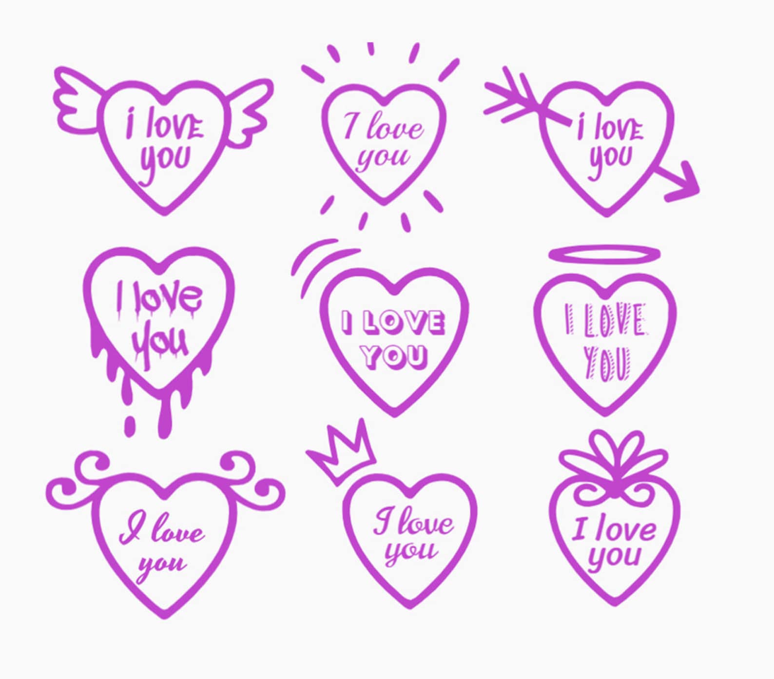 Heart SVG, Heart Design, Love SVG - Etsy