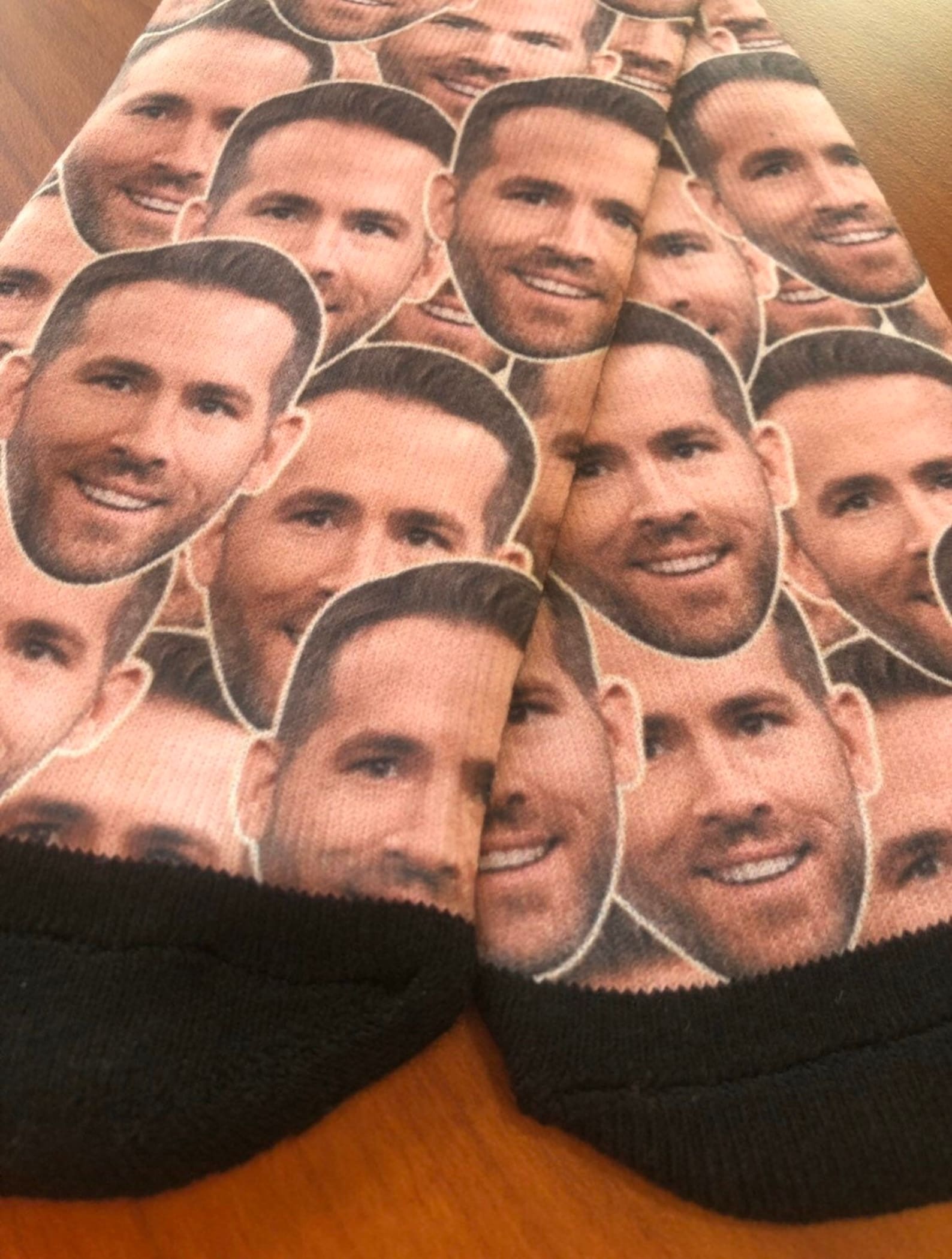 Ryan Reynolds Socks All Over Print Celebrity Fan Club | Etsy