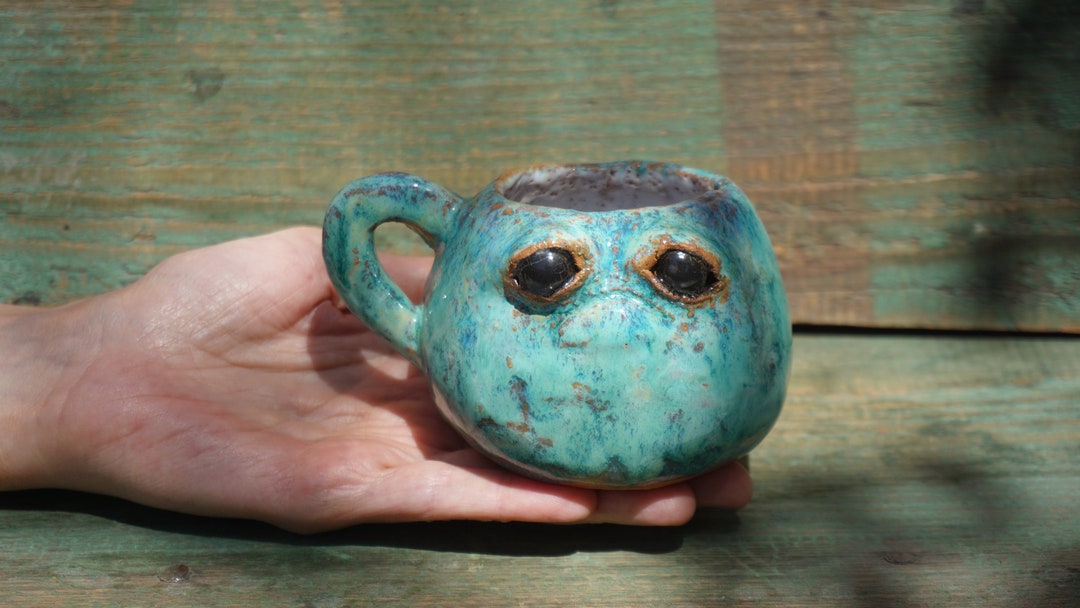 Ceramic Mug, Ceramic Sculpture Art, Human Face, Ceramics and Pottery ...
