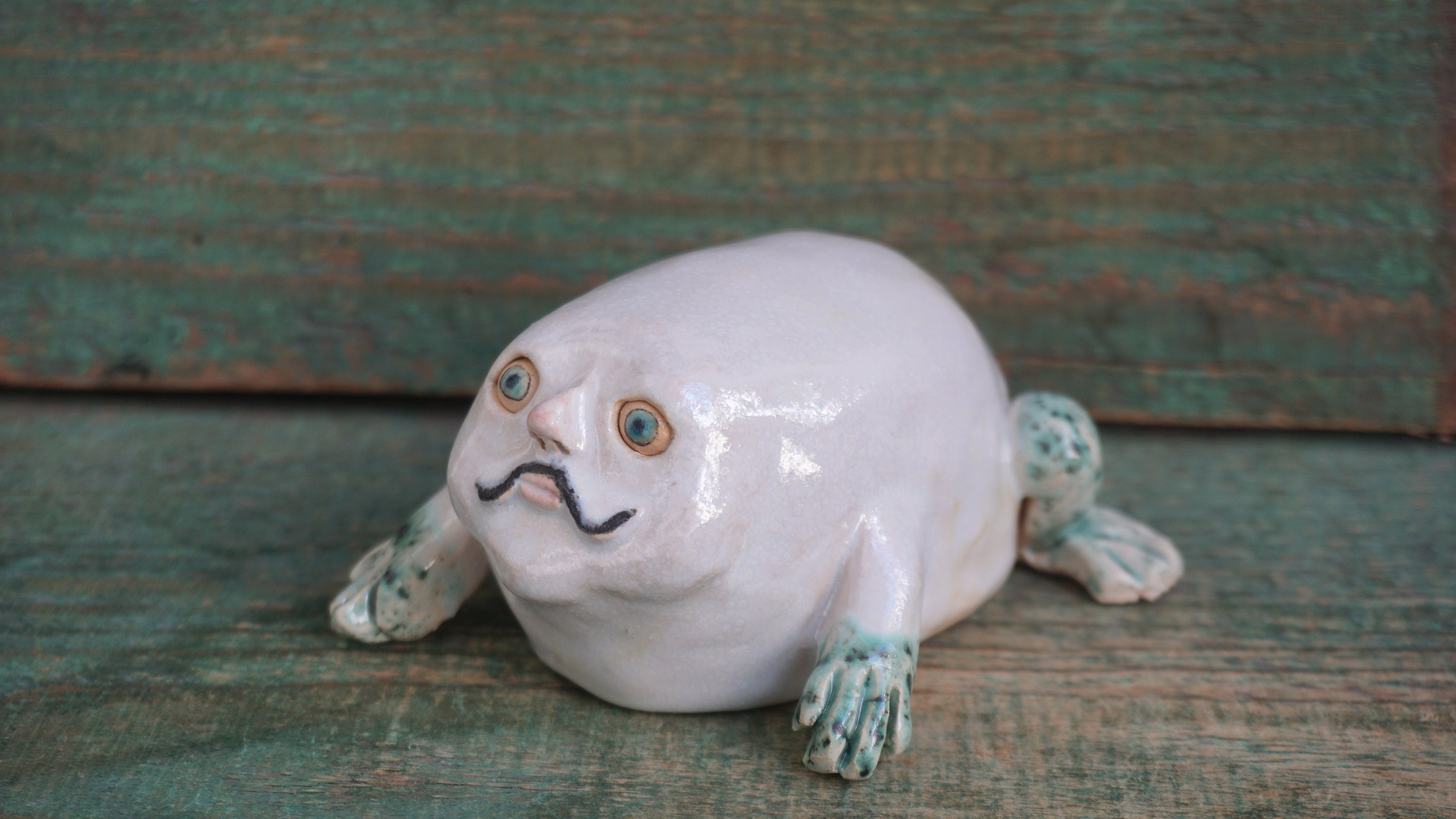 Ceramic Frog Figurine Ceramic Sculpture Animal Sculpture - Etsy