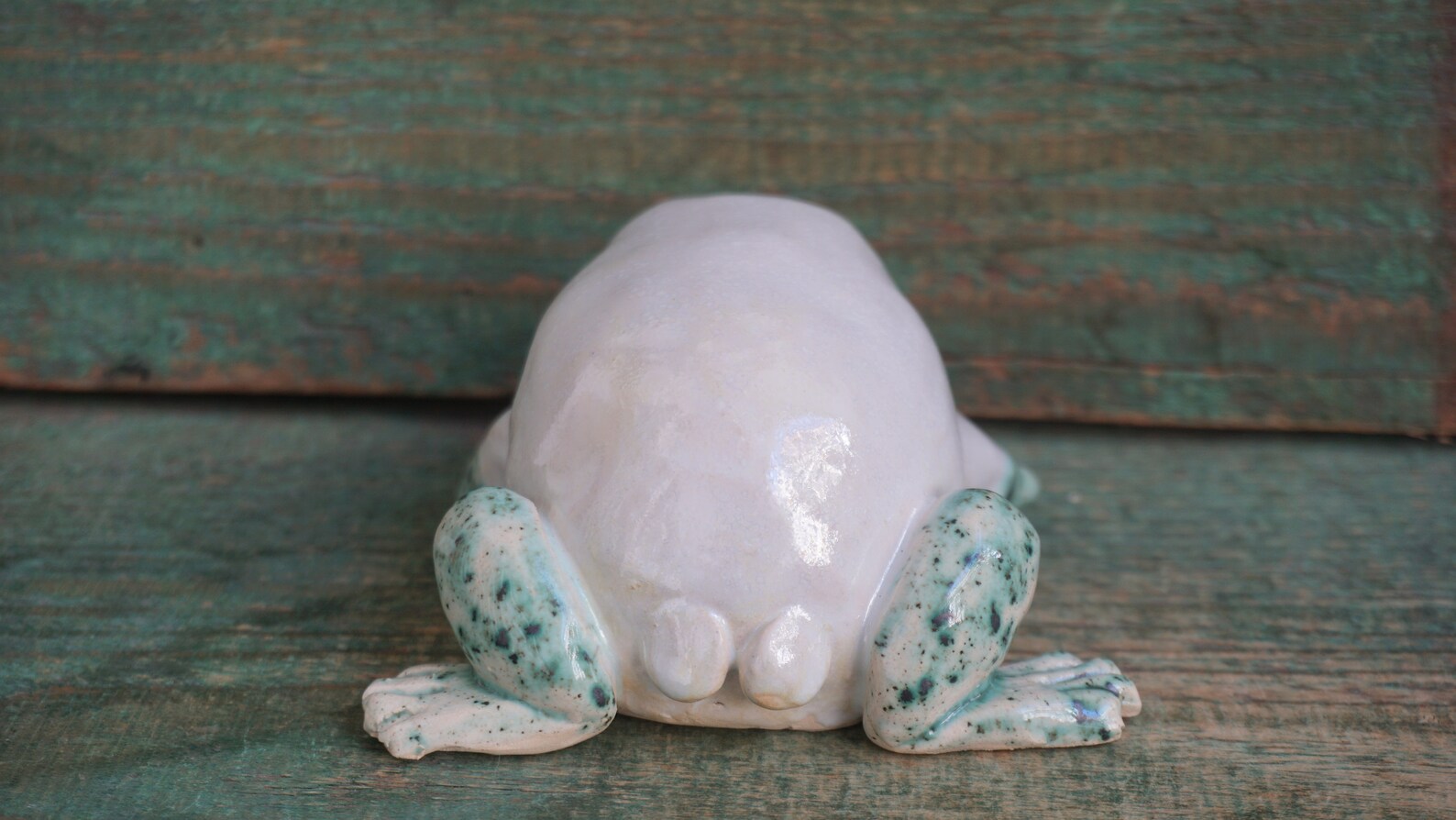 Ceramic Frog Figurine Ceramic Sculpture Animal Sculpture - Etsy