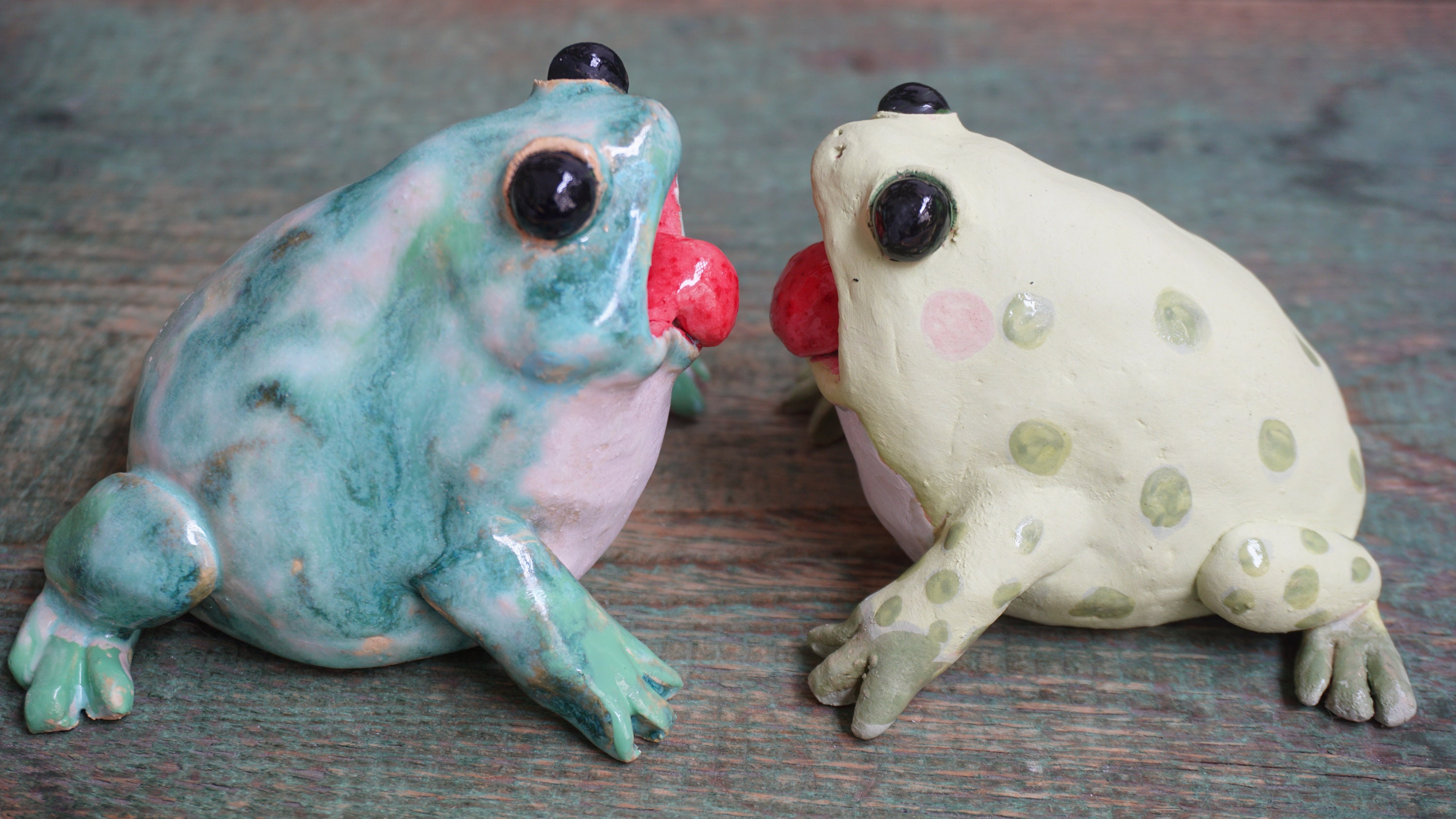 Ceramic Frog Figurine Ceramic Sculpture Art Cute Frog - Etsy Ceramic Frog Figurine Ceramic Sculpture Art Cute Frog - Etsy