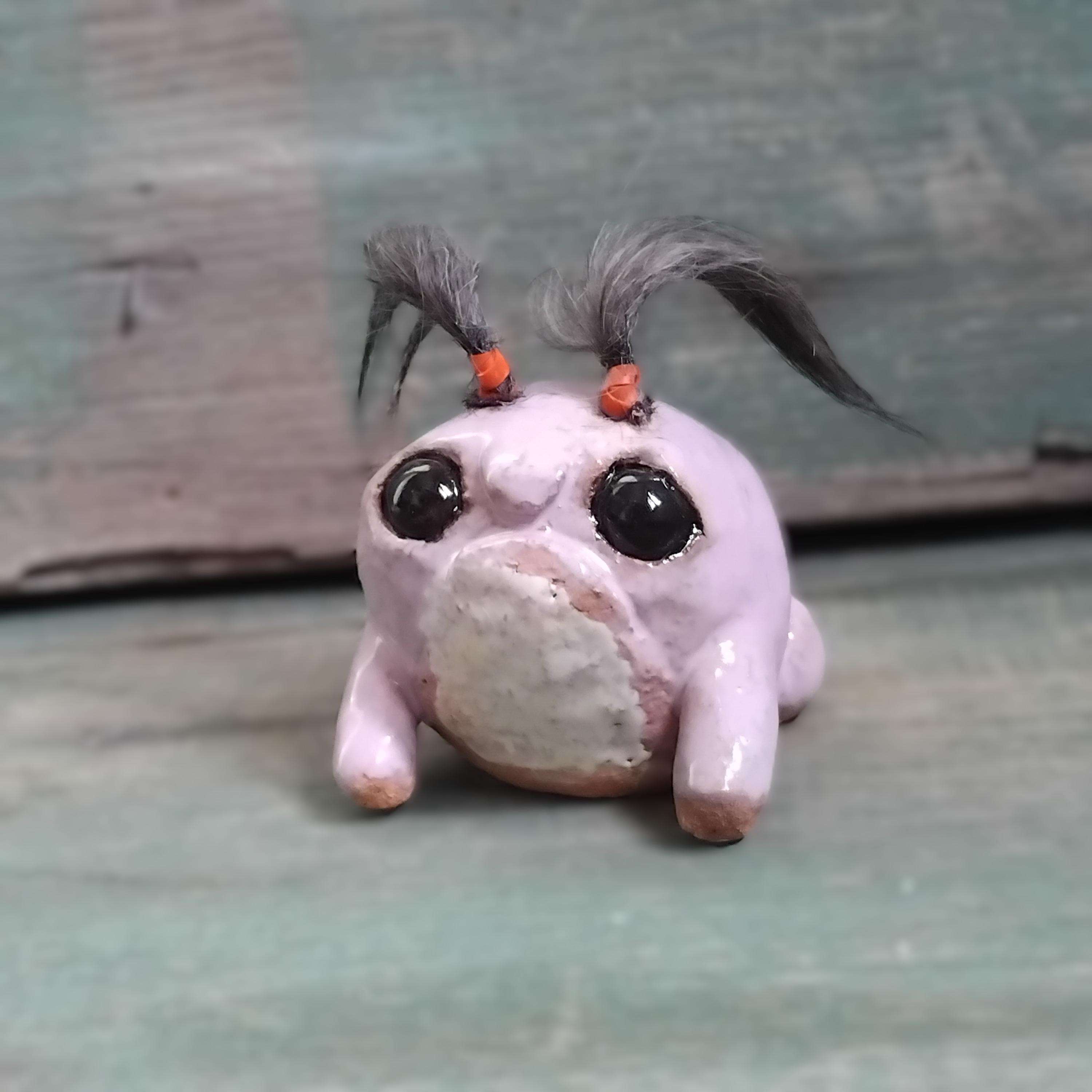 Handmade Ceramic Frog Figurine: Weird Sculpture Art, Ugly Creatures - Etsy