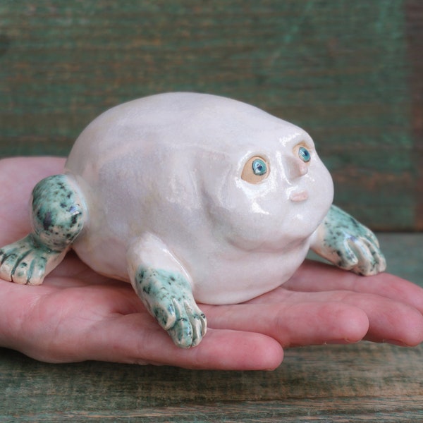 Ceramic Frog - Etsy