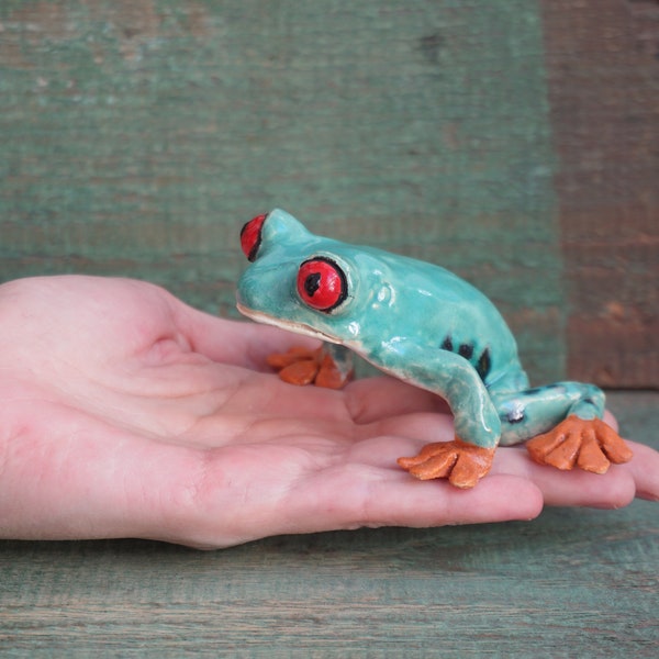 Green Tree Frog - Etsy