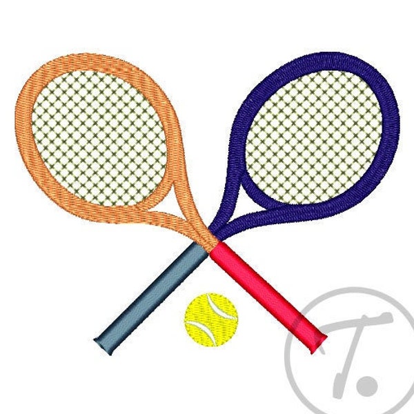 Tennis Embroidery - Etsy
